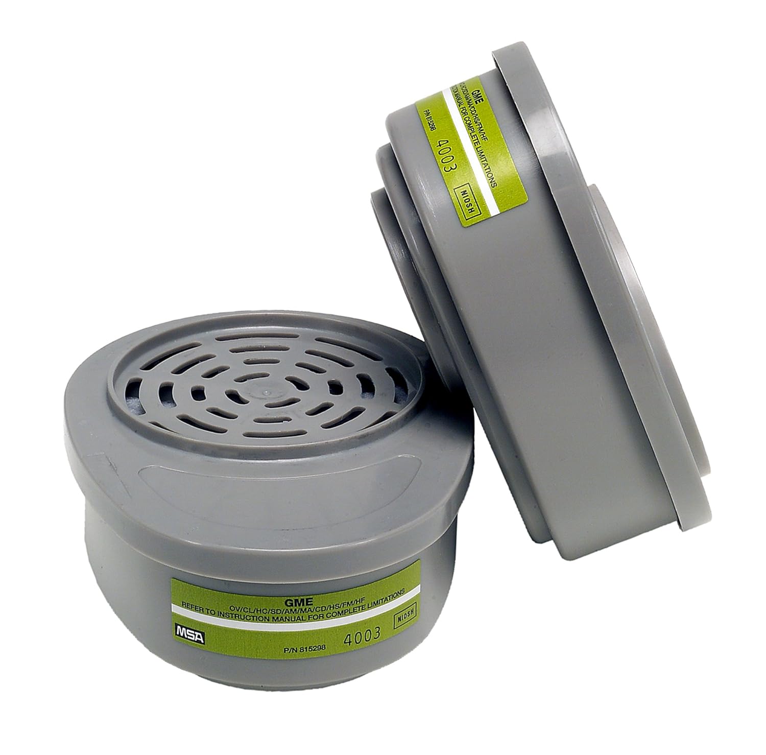 MSA 815359 Advantage Chemical and Combination Cartridge, Ammonia ...