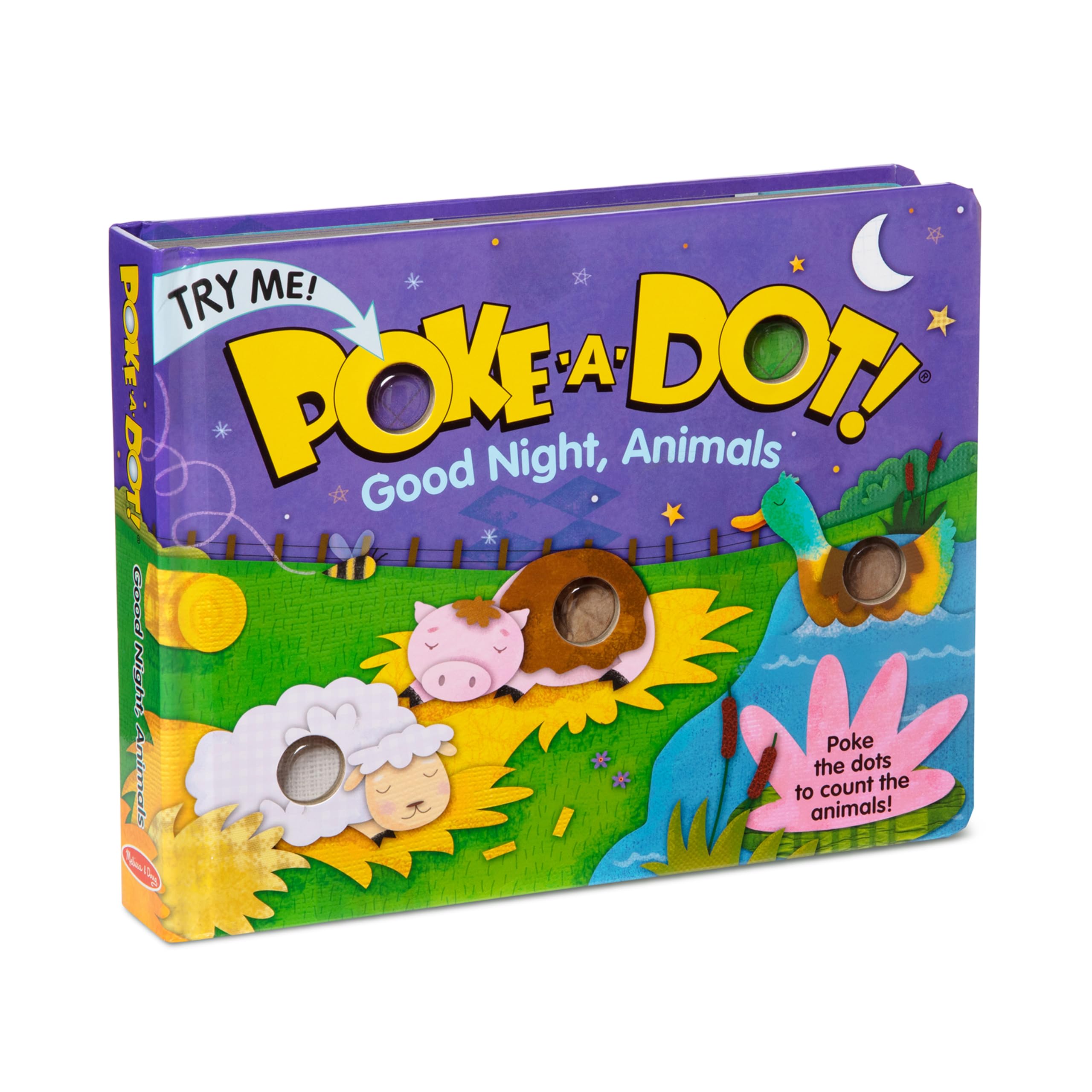 Mua Melissa & Doug Children's Book - Poke-a-Dot: Goodnight, Animals ...