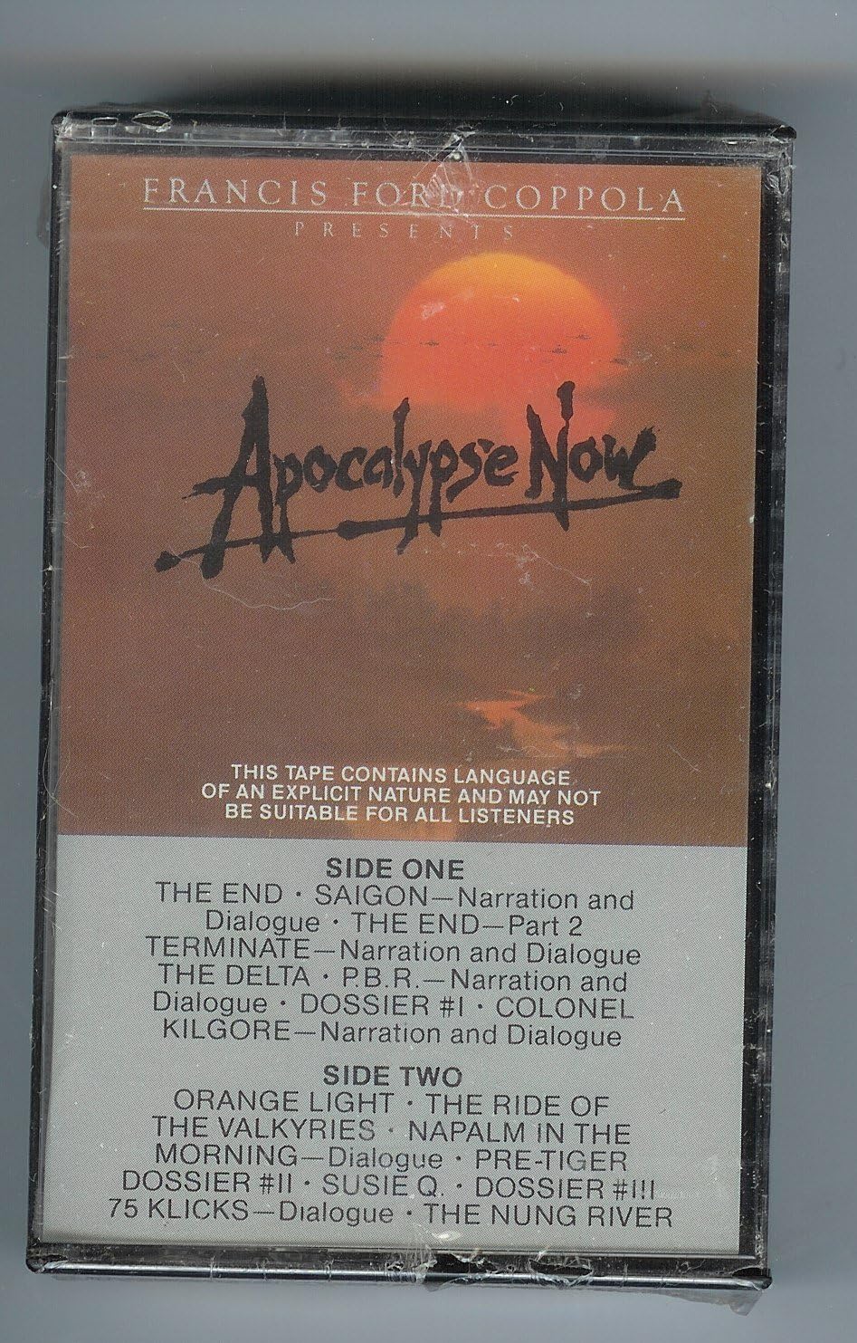 Apocalypse Now-Soundtrack [CASSETTE]: Amazon.co.uk: CDs & Vinyl