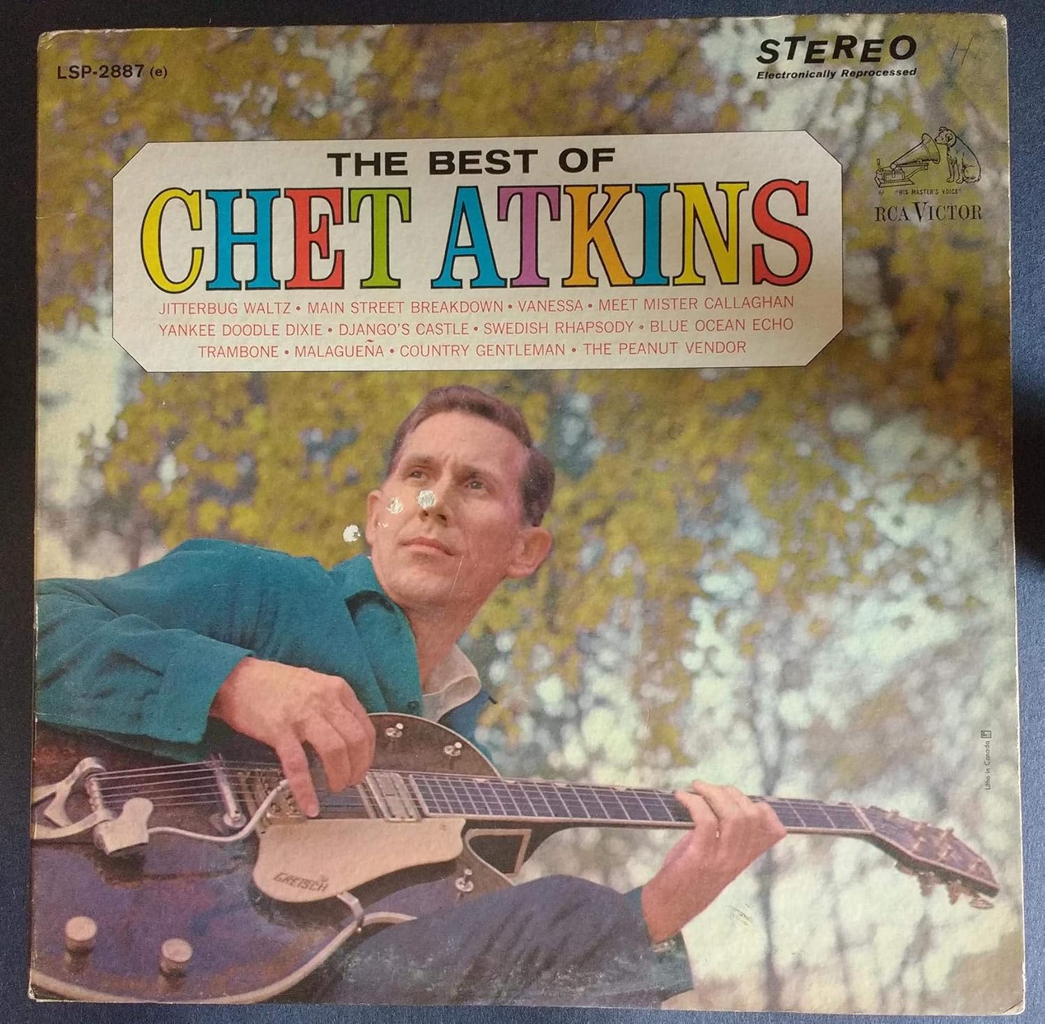 Chet Atkins - The Best of Chet Atkins 1964 Vinyl LSP-2887 e - Amazon ...