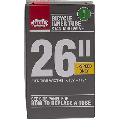 Buy Bell 26-Inch Universal Inner Tube, Width Fit Range 1-38-Inch, Black ...