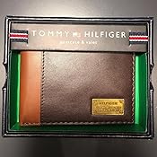 Tommy Hilfiger Men's Leather Passcase Wallet with Removable Card Holder ...