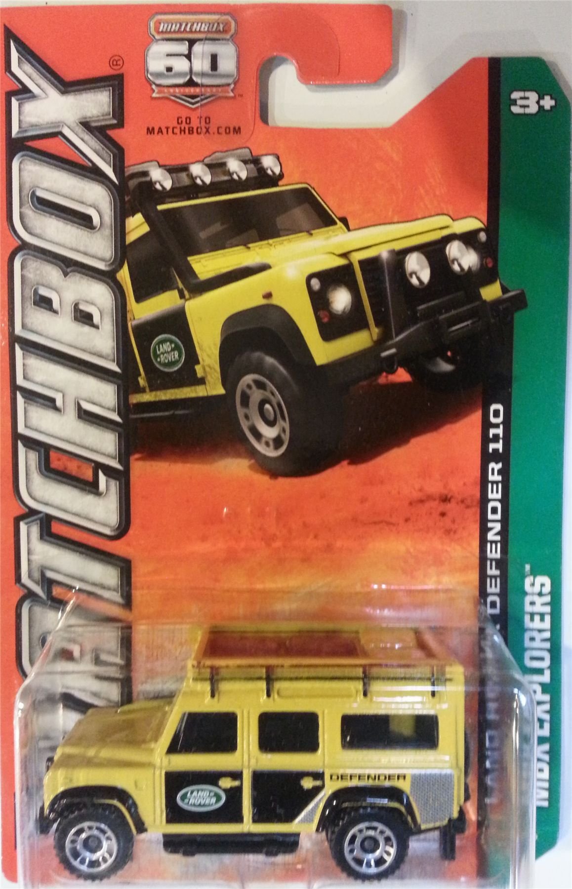 Matchbox 60th Anniversary Die Cast Vehicle Mbx Explorers Land Rover ...