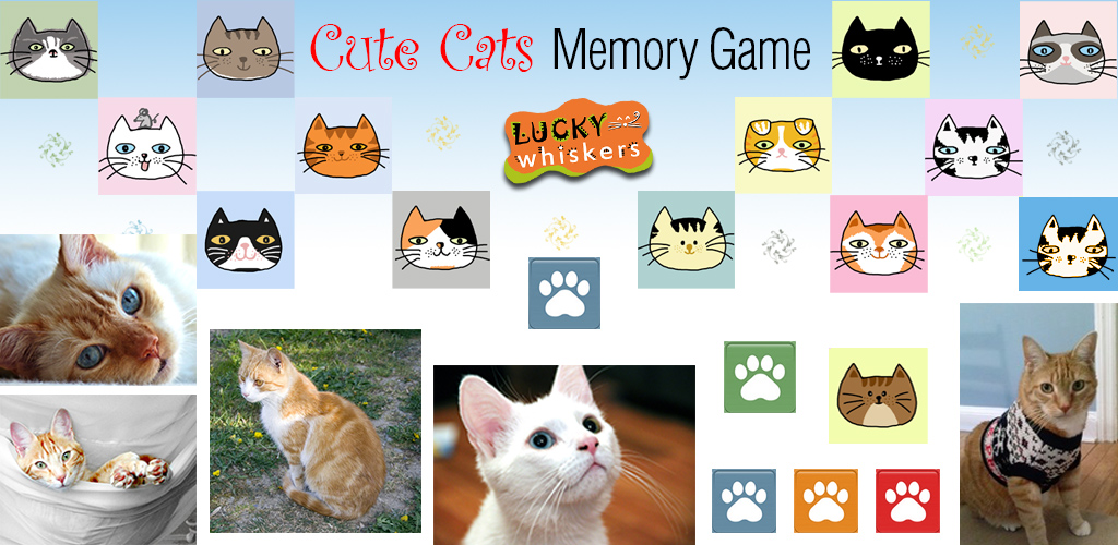 Amazon.com: Cute Cats Memory Game : Apps & Games