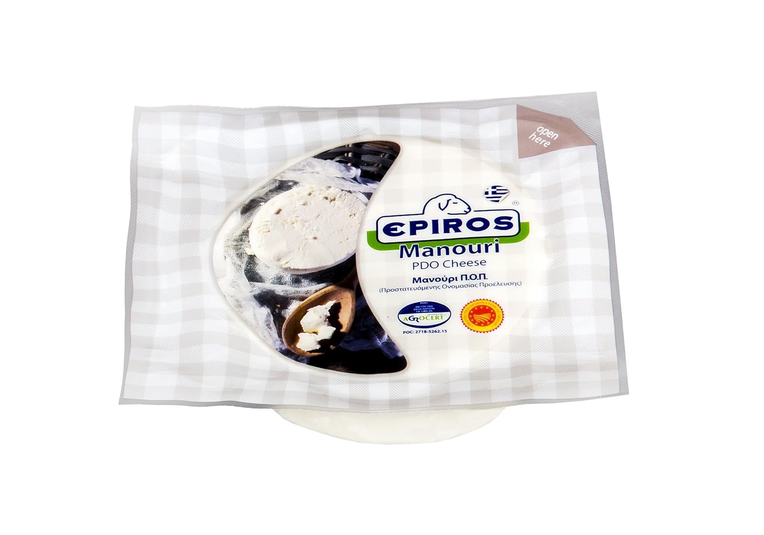 Epiros Greek Manouri PDO Cheese 200g: Amazon.co.uk: Grocery