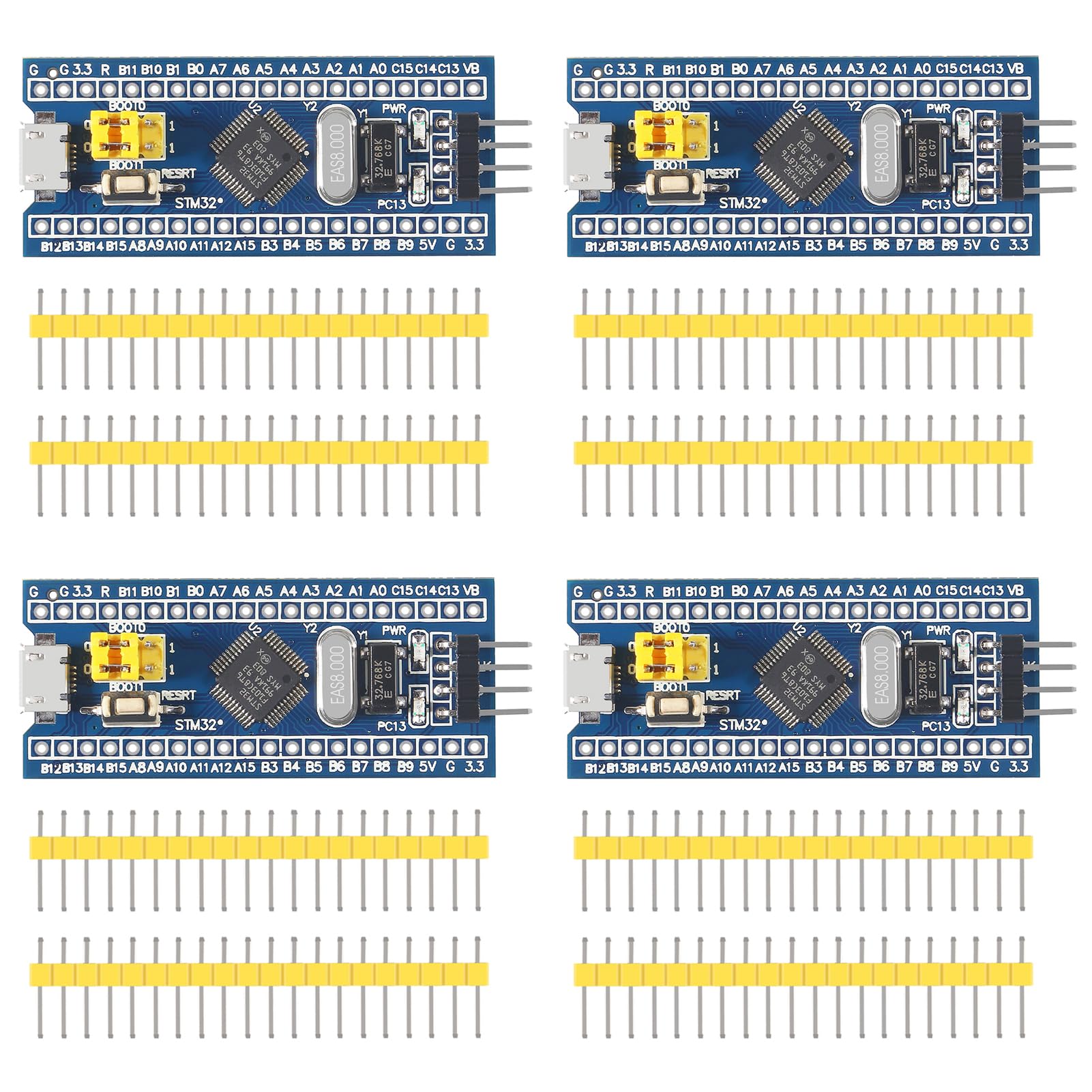Mua ACEIRMC 4pcs STM32F103C8T6 ARM STM32 Minimum System Development Board Module STM32F103C8T6 ...
