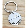 Amazon.com: Be Safe Key Chain, Personalized Police Officer Keychain ...