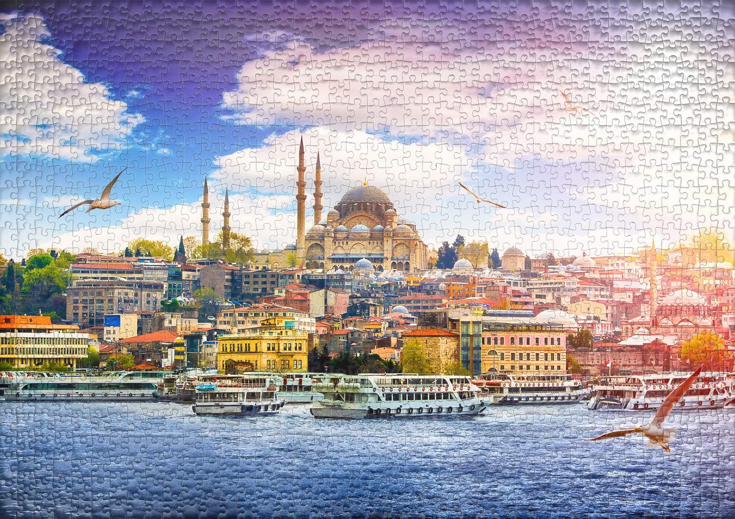 Ulmer Puzzleschmiede – Puzzle Istanbul in summer: 1000 pieces jigsaw ...