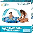 Amazon.com: SunSmart Lazy River Kiddie Pool with Two Toy Duckies ...