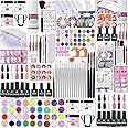 MAGIC ARMOR Acrylic Nail Kit with Everything - Nail Art Supplies Kit ...