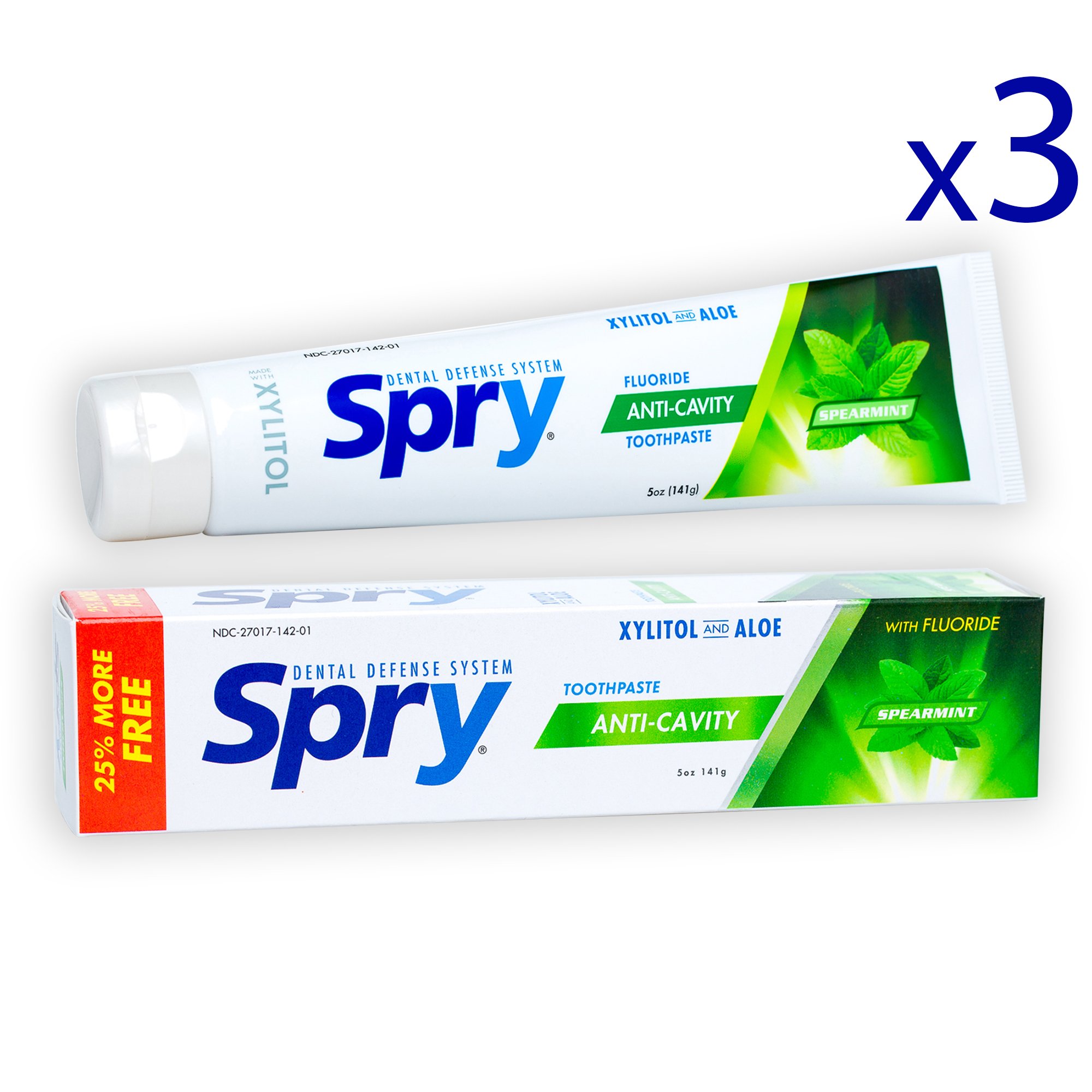 Amazon.com: Spry Sponge Floss with Xylitol, 40 Meters: Health ...