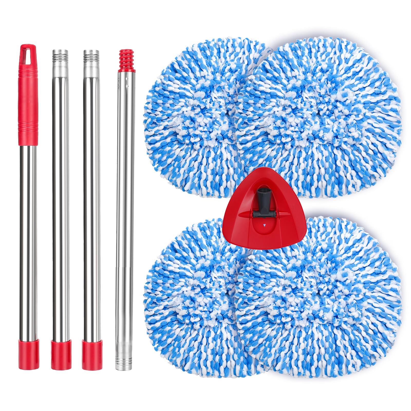 Mua 4 Pack Mop Replacement Heads Compatible for O Ceda RinseClean 2 ...