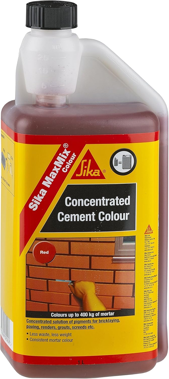 Sika MaxMix Colour – Concentrated Cement Colorant for Mortars ...