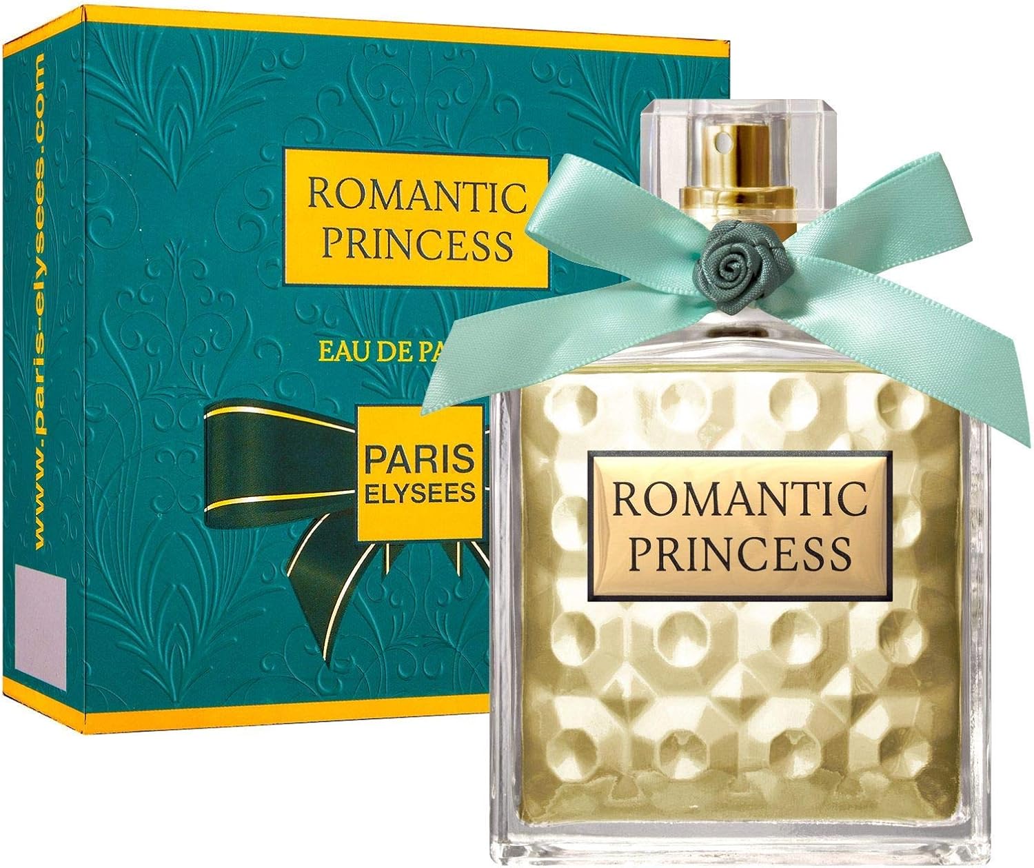 Romantic Princess - Agua de perfume para mujer, 100 ml, diseño de París ...