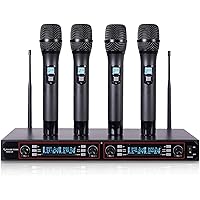 Amazon.com: Sound Town 200-Channel Rack Mountable Professional Adjustable UHF Wireless ...