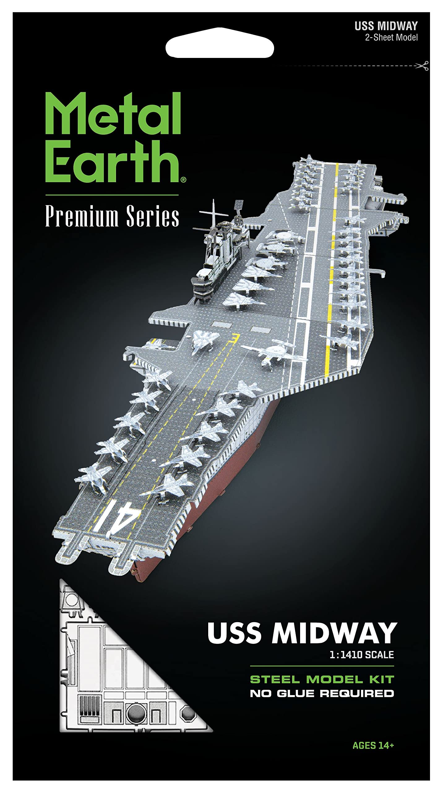 Mua Metal Earth Premium Series USS Midway Aircraft Carrier 3D Metal ...