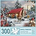 Amazon.com: Bits and Pieces - 300 Large Piece Jigsaw Puzzle for Adults ...