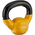 Amazon.com : SPRI Kettlebell Weights Deluxe Cast Iron Vinyl Coated ...