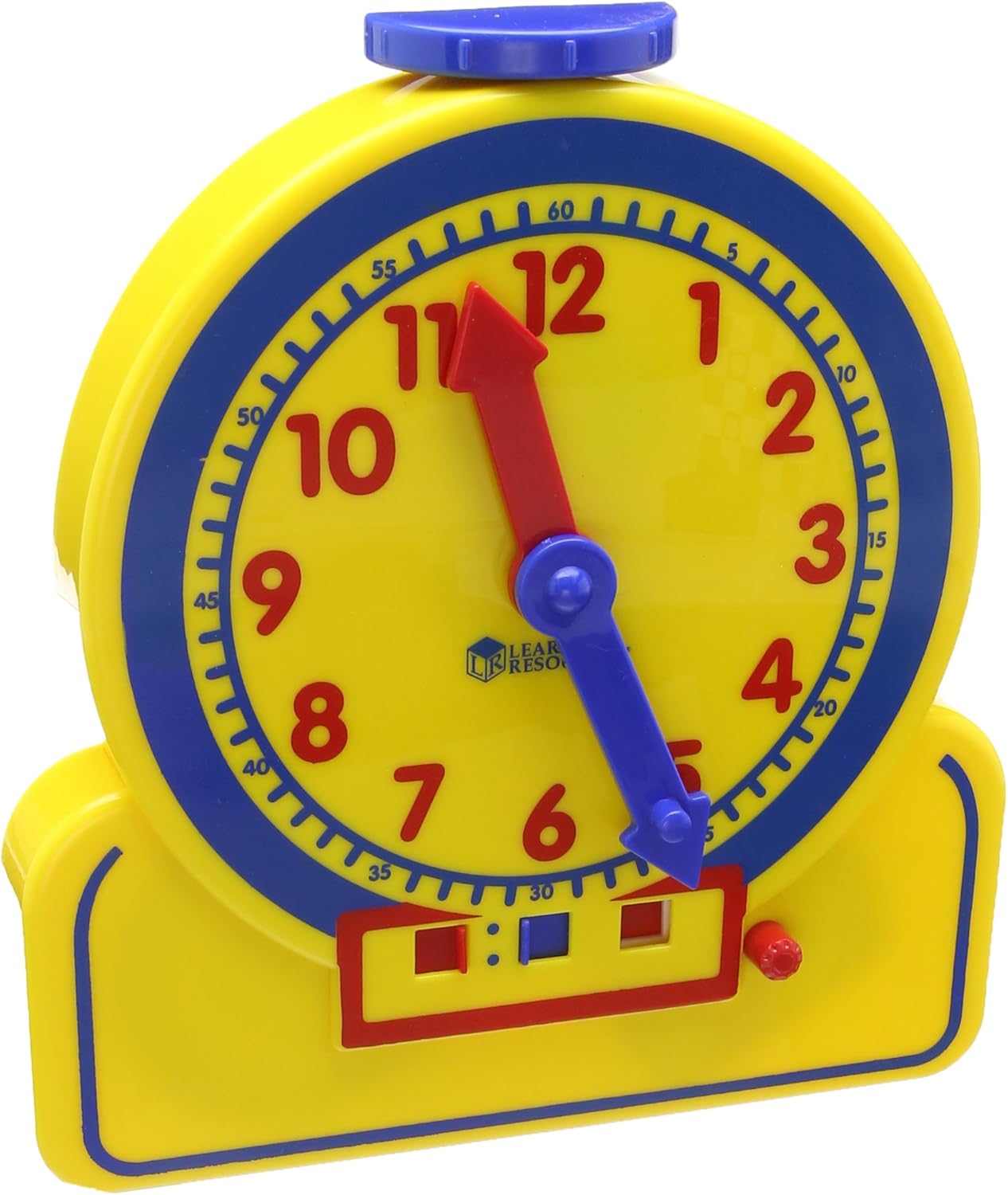 Learning Resources Primary Time Teacher Clock 24-Hour: Amazon.co.uk ...