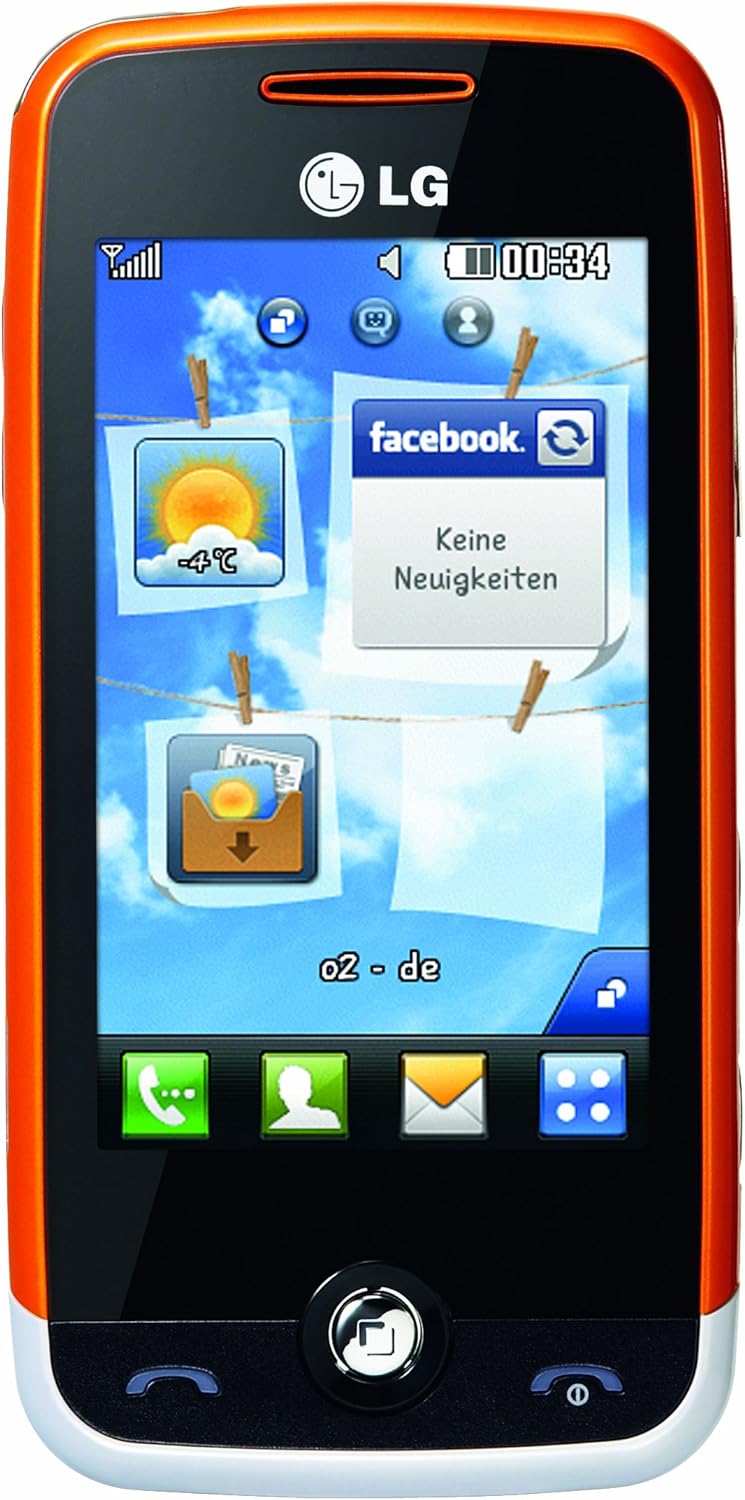 LG GS290 Cookie Fresh Cellulare (Quadribanda, EDGE, GPRS, Bluetooth ...