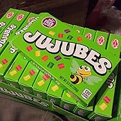 Amazon.com : Jujubes Candy, 5.5 Ounce Theatre Box, Pack of 12 : Grocery ...