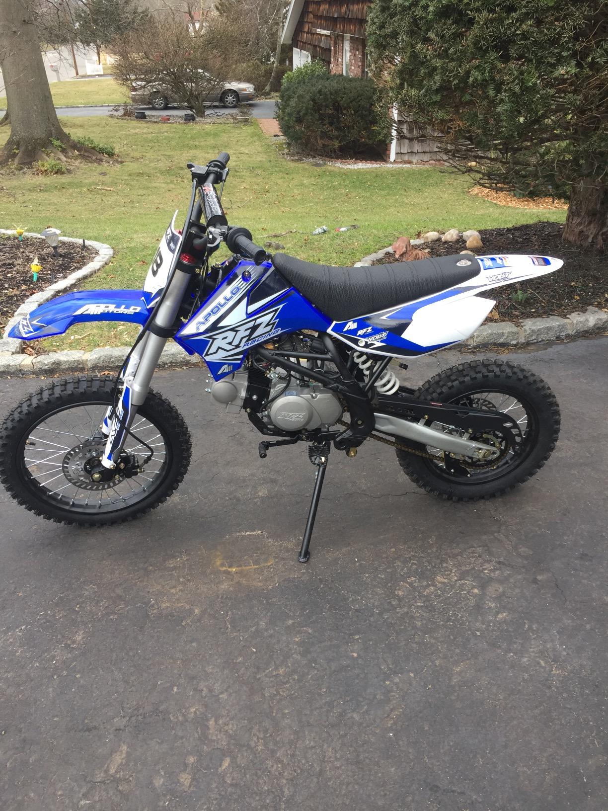 $84/mo - Finance Apollo DB-X18 125cc Dirt Bike