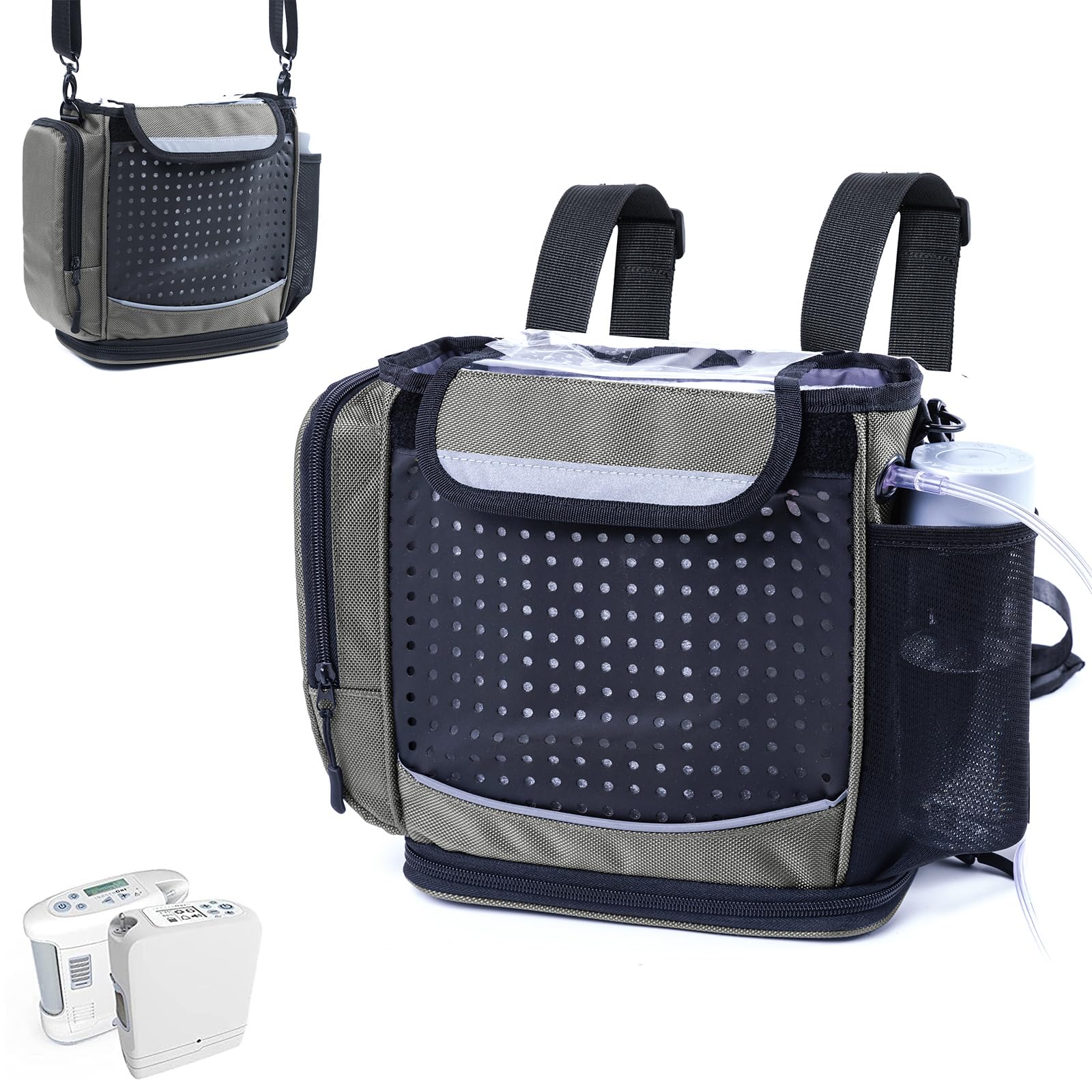 Mua Convertible 2-in-1 Backpack for Portable Oxygen Concentrators, Compatible with Inogen One G3 ...