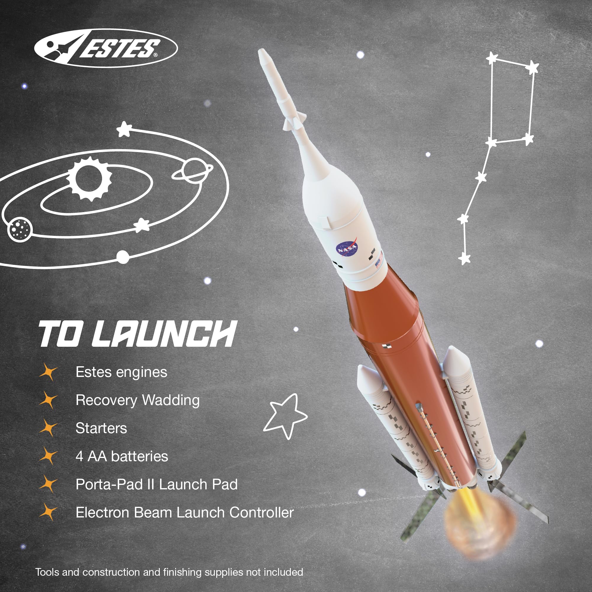 Mua Estes 2206 NASA SLS Flying-Rocket-Building Kit, Beginner Replica ...