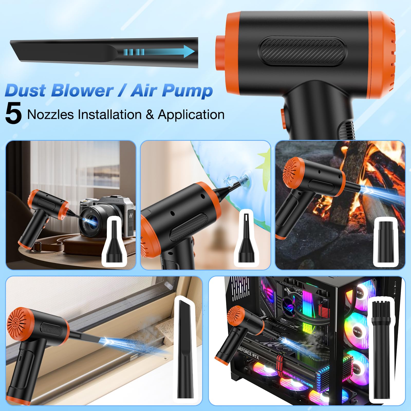 Mua Opinta Compressed Air Duster & Wireless Vacuum - 3 $peeds - 120W ...