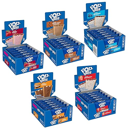 Pop-Tarts Toaster Pastries, Breakfast Foods, Kids Snacks, Variety Pack ...