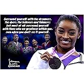 Amazon.com: Simone Biles Motivational Poster Quote Inspirational Quotes ...