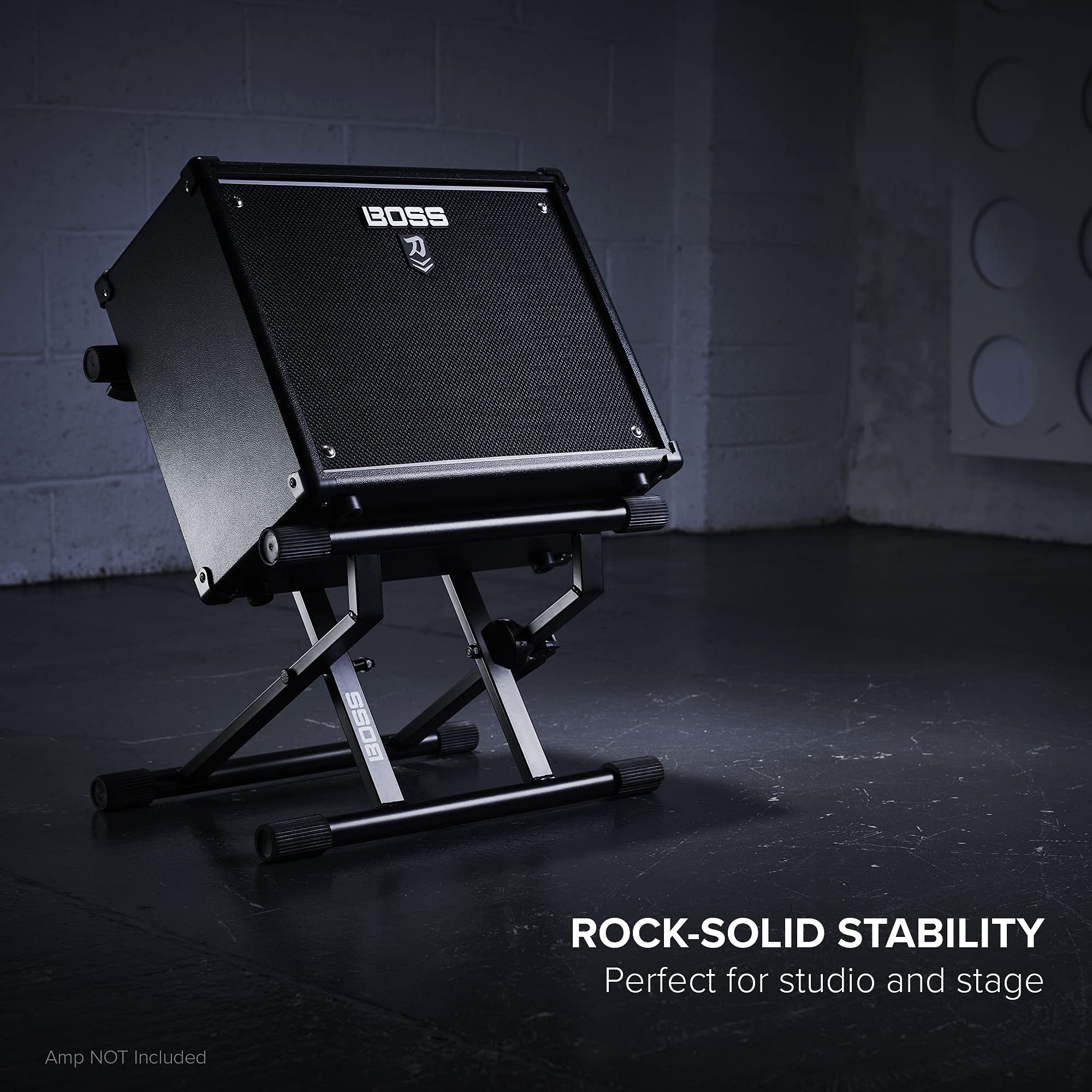 Mua BOSS Bas-1 Adjustable Tilt-Back Amp Stand with Telescoping Support ...