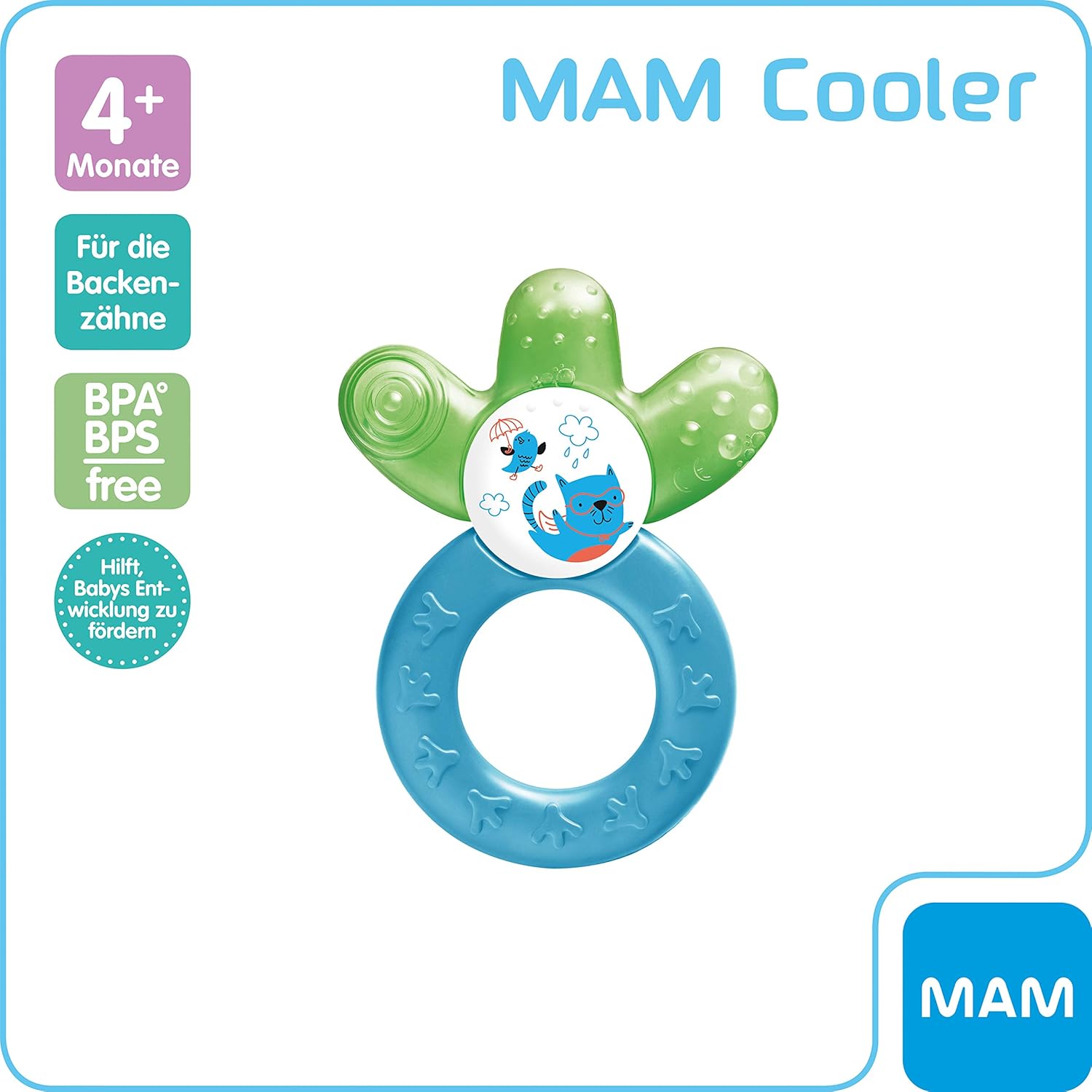 Mam 816611 Cooler Teether for Boys, Packaging and Instructions in ...