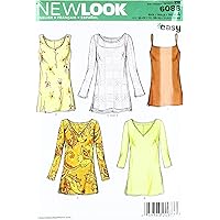 New Look Sewing Pattern 6871 Misses' Tops, Size A (10-12-14-16-18-20-22 ...