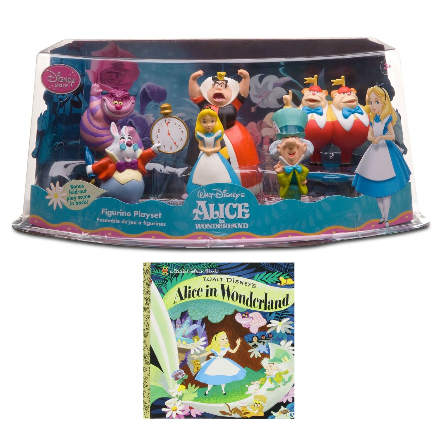 Buy Alice in Wonderland Figures Set and Alice in Wonderland Mini Story ...