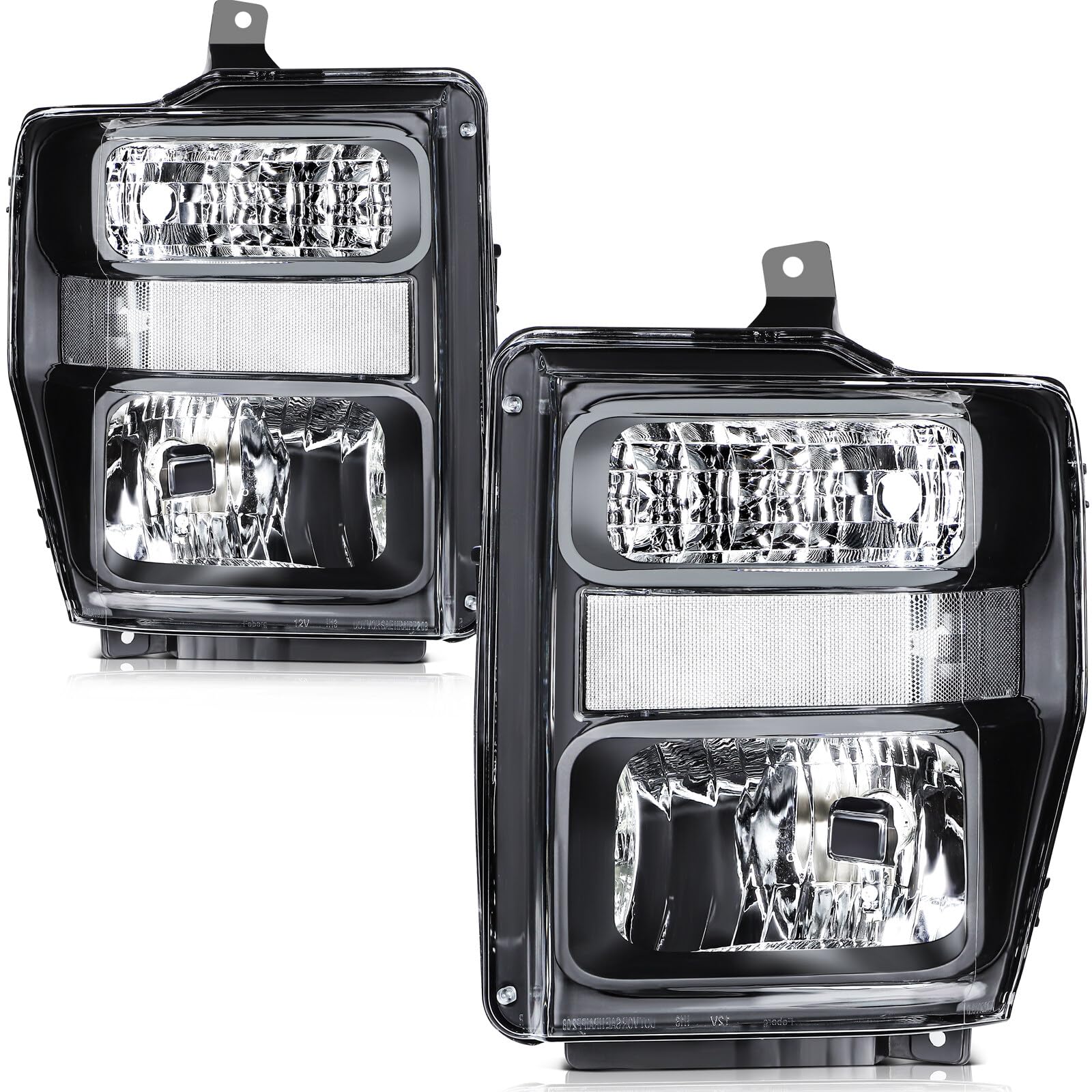LBRST Headlight Assembly for ford for F-250 Super Duty 2008-2010 for ...
