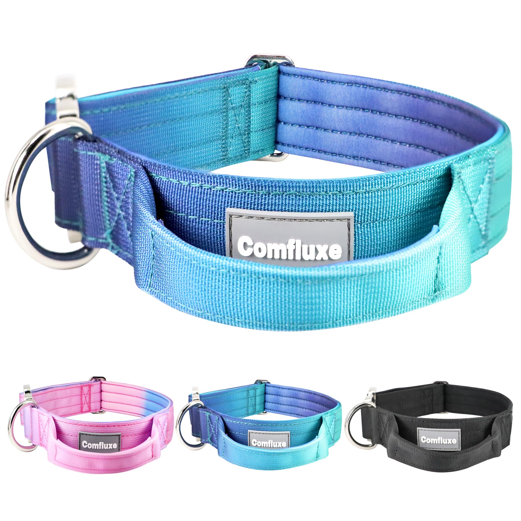 Comfluxe Tactical Military Dog Collar, Strong Heavy Duty Dog Collar ...