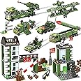 Amazon.com: 1162 Pieces Army Military Base Building Blocks Set, Army ...