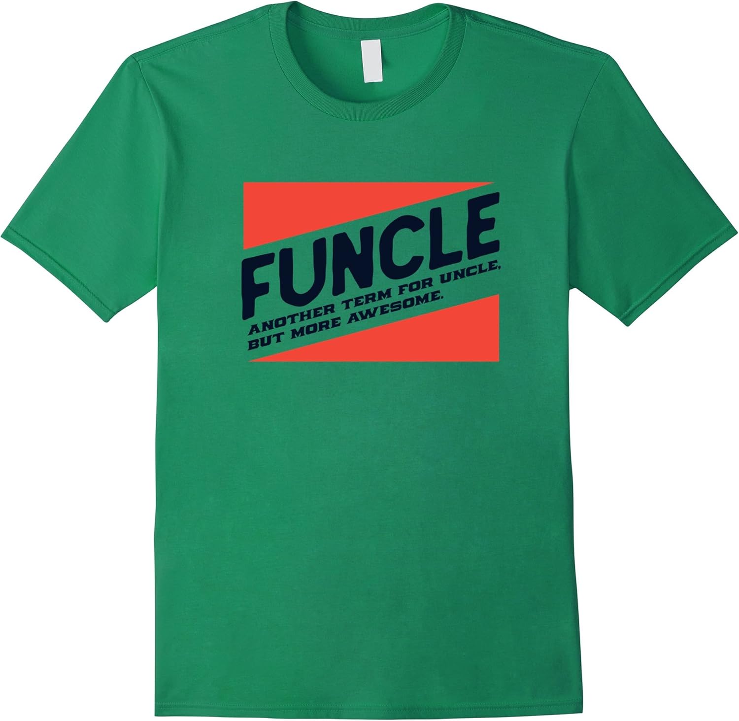 Amazon.com: Mens Funcle T Shirt | Fun Uncle T Shirt | Funcle Like A Dad ...