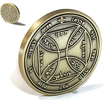 72 Names Of God Third Pentacle Of Mars Kabbalah King Solomon Seal Singer