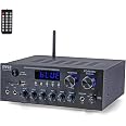 Amazon.com: Pyle Bluetooth Home Audio Amplifier Receiver Stereo 300W ...