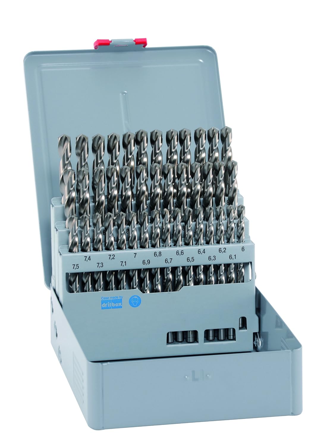 Bohrer / HSS Cobalt Spiralbohrer Set KM 41, 41-teilig | kobaltlegiert ...