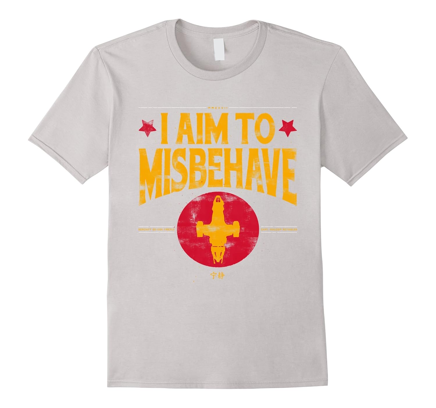 I Aim To Misbehave T-Shirt-TD – Teedep