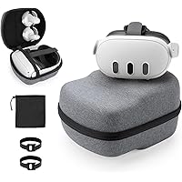 Amazon.com: Hard Travel Case for Oculus Quest 2, Compact Carrying Case ...
