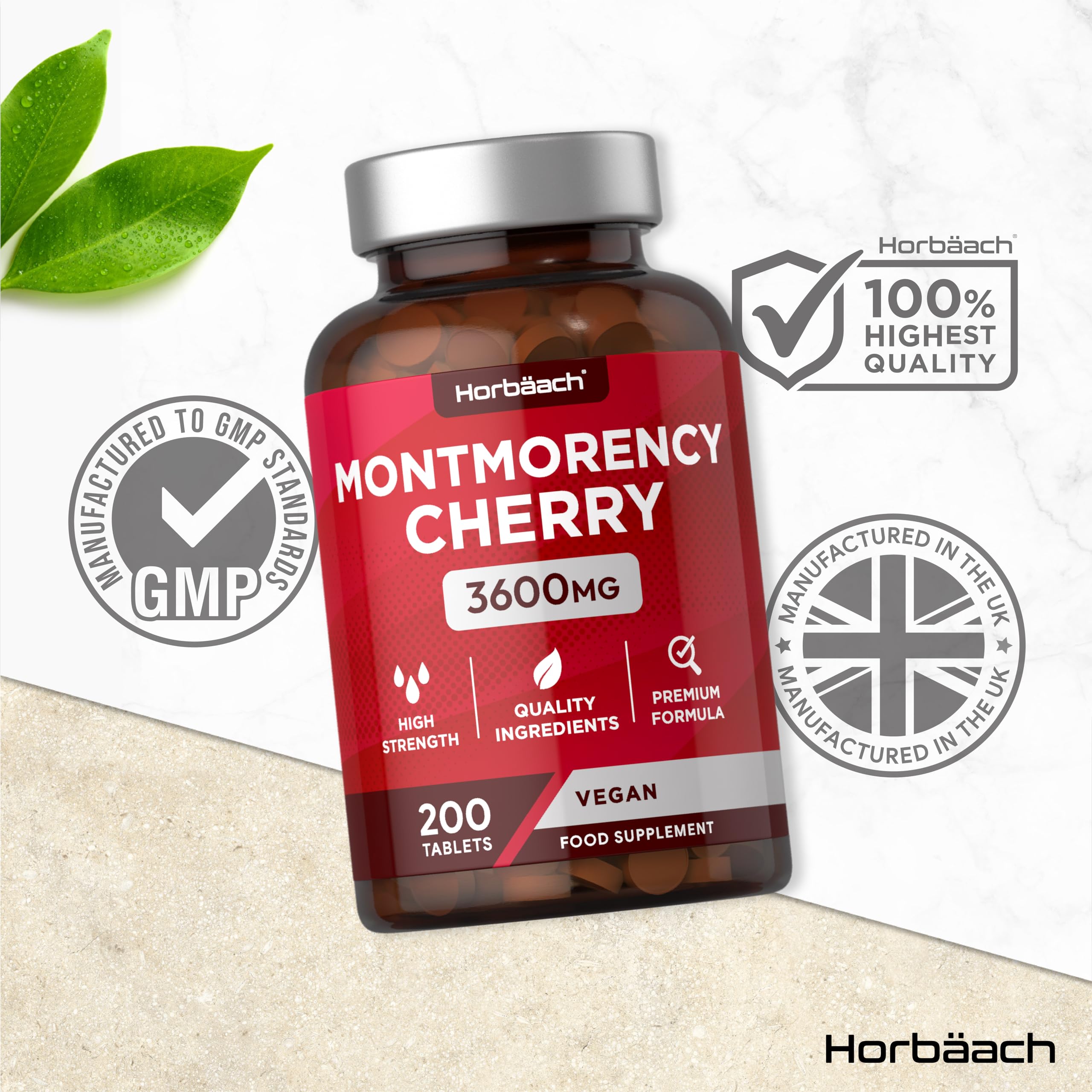 Mua Montmorency Cherry Tablets 3600mg | 200 Count | Tart Cherry Extract ...