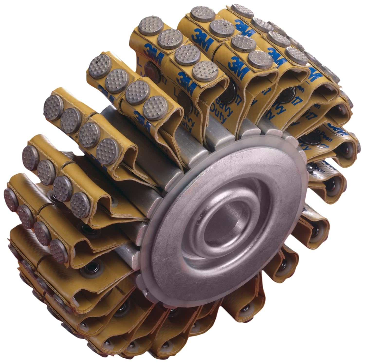 3M Heavy Duty Roto Peen Flap Assembly, 2-1/8" Length x 2" Width (Pack ...