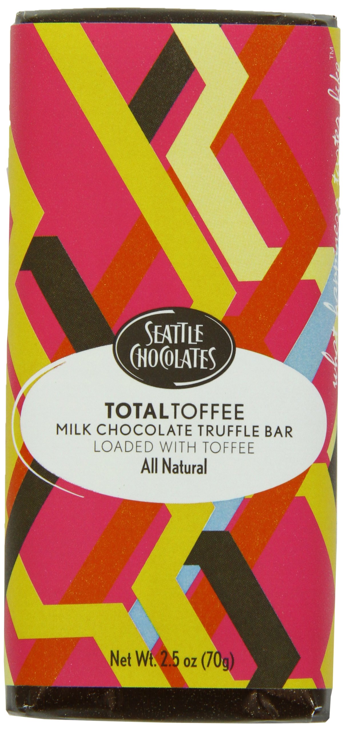 Amazon.com : Seattle Chocolates Bar, San Juan Sea Salt, 2.5 Ounce (Pack ...