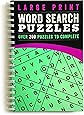 Large Print Word Search Puzzles: Over 200 Puzzles to Complete: Parragon ...