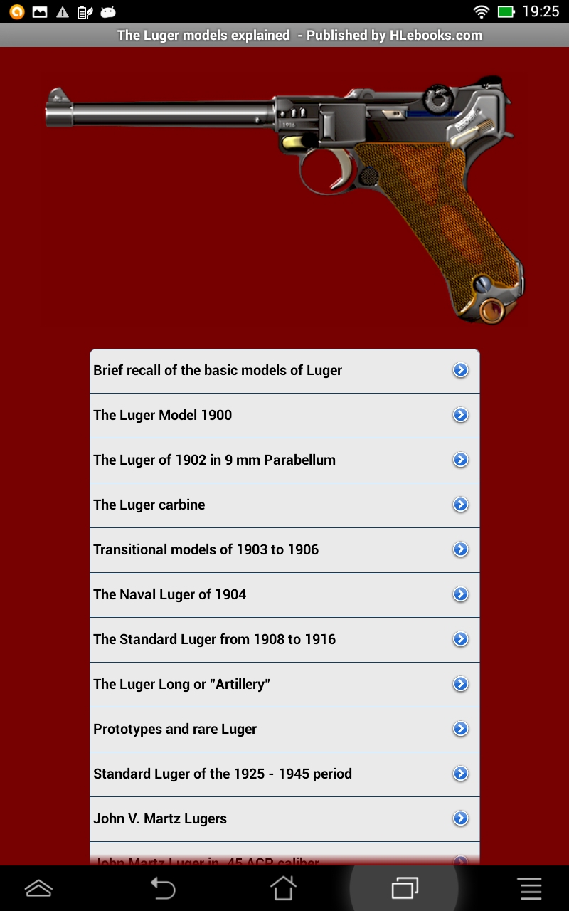 THE LUGER MODELS EXPLAINED:Amazon.com:Appstore for Android