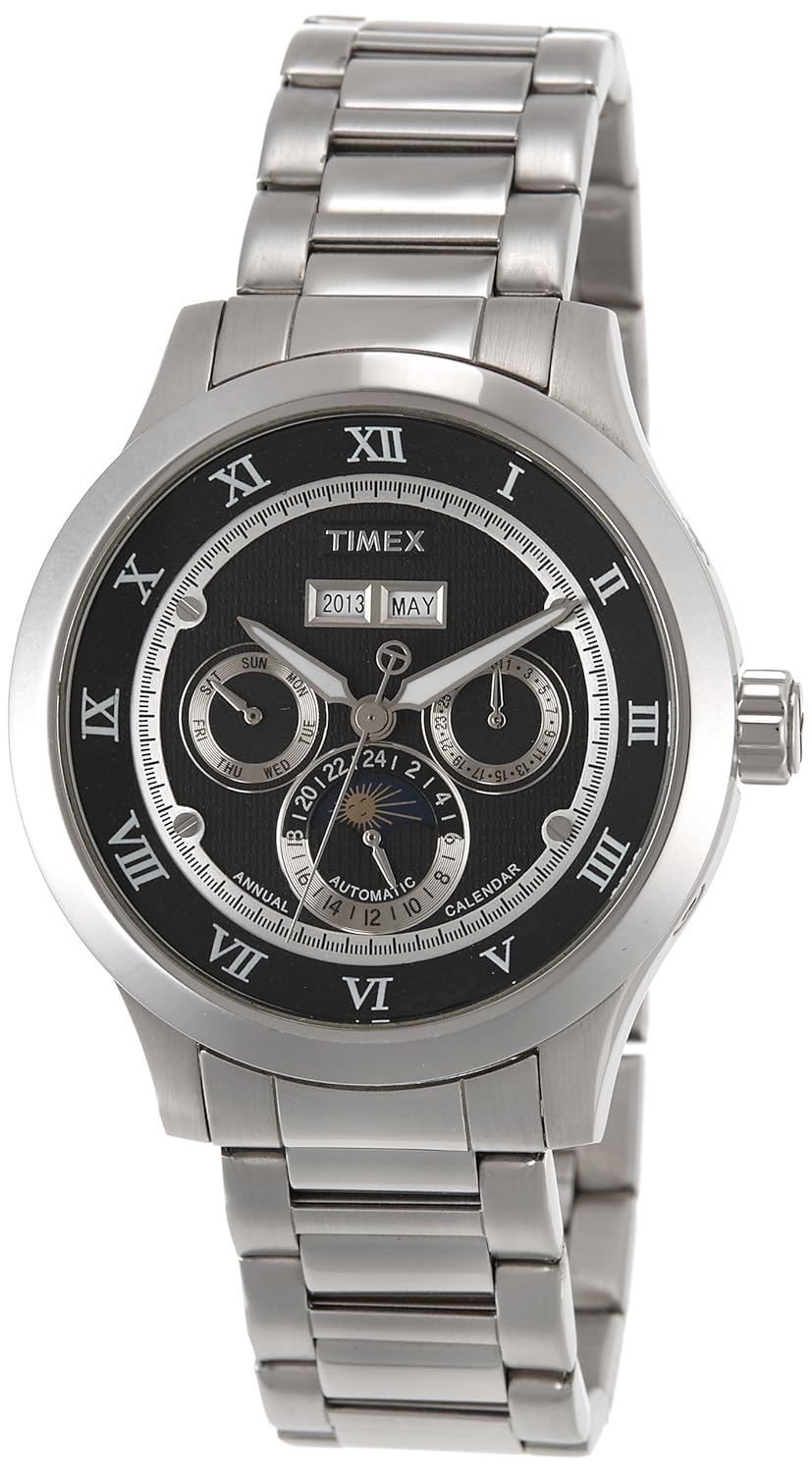 Buy Timex E Class Analog Black Dial Men's Watch - T2N293 at Amazon.in